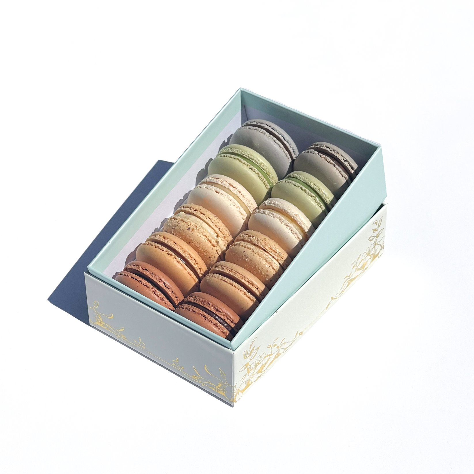 Chocolates, Nuts & Caramels | 12 Macaron Gift Box – La Belle Miette